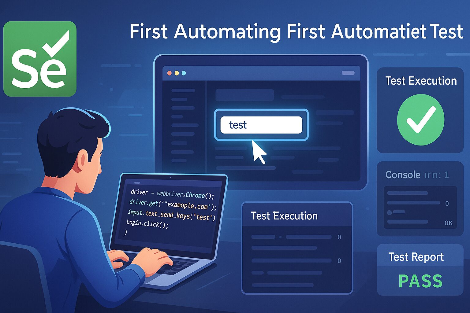 شروع کار با Selenium WebDriver: راهنمای جامع اولین تست خودکار شما - تست ریل |‌ سرویس مدیریت تست