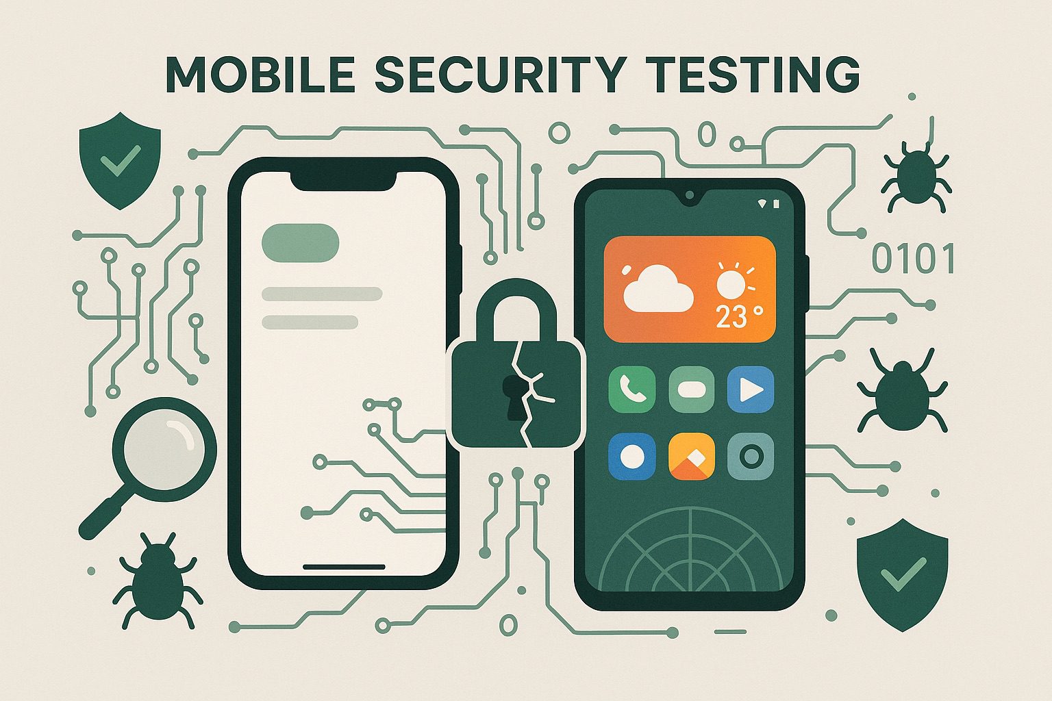 تست امنیت اپلیکیشن موبایل اندروید و Ios راهنمای Owasp Mobile تست ریل ‌ سرویس مدیریت تست